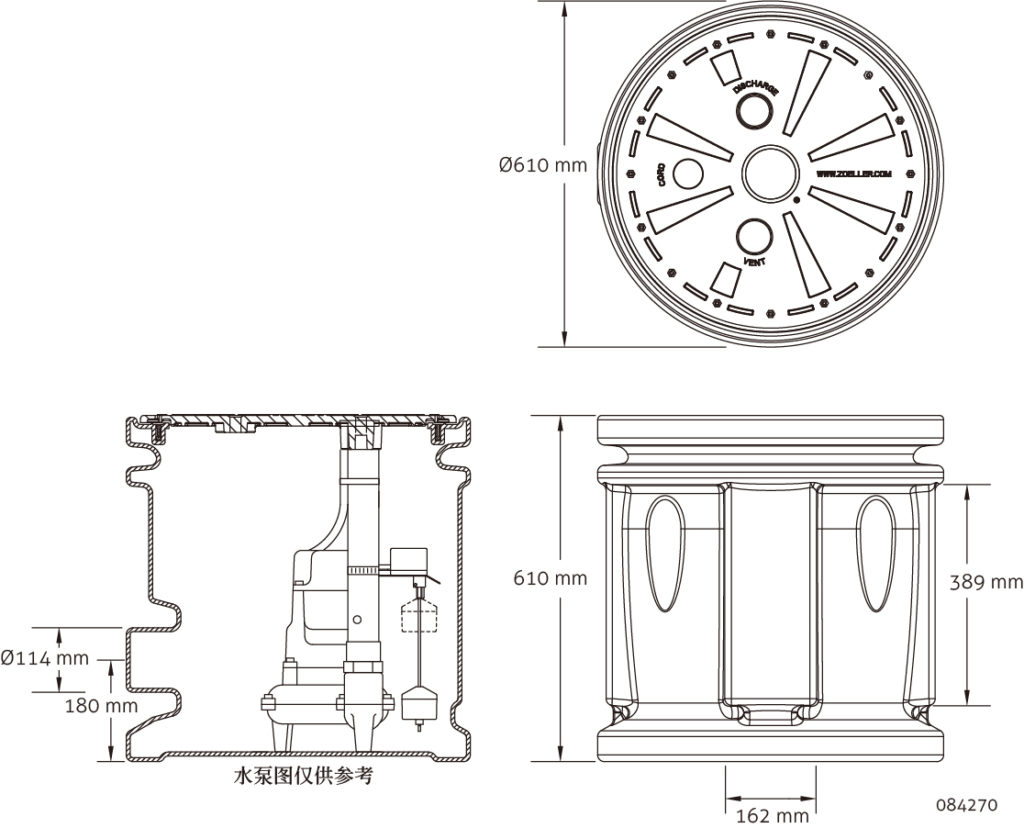 910 low inlet Sewage Package System - Zoeller Pump Company | Wastewater ...